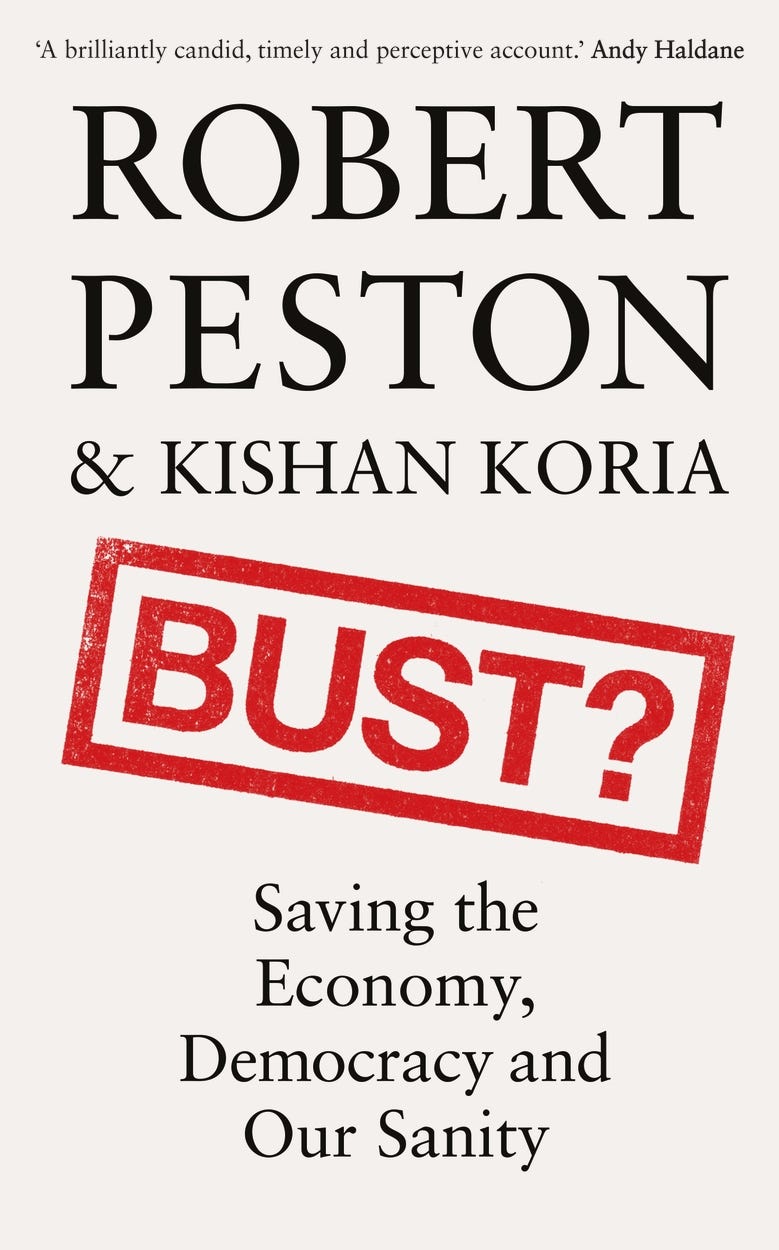 BUST book summary. By Robert Peston and Kishan Koria | by SI | Jun ...