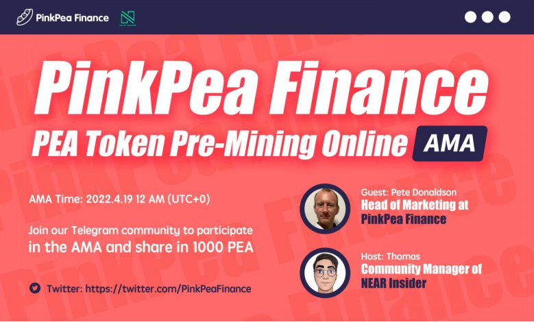 PinkPea Finance PEA Token Pre-Mining Online AMA | by PinkPea | Medium