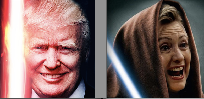jedi Hillary vs. sith Donald. Did you ever wonder how Donald or… | by ...