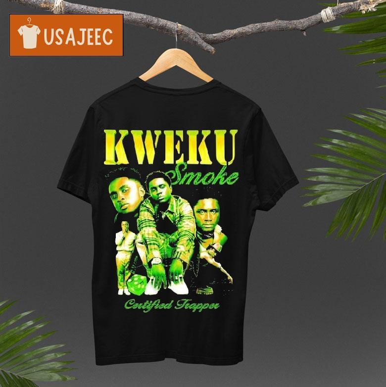 Kweku Smoke Certified Trapper Shirts - Butterfly - Medium