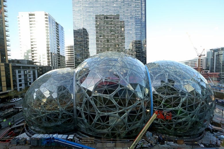The Amazon Office. One of the Major Tech companies… | by Joshua ...