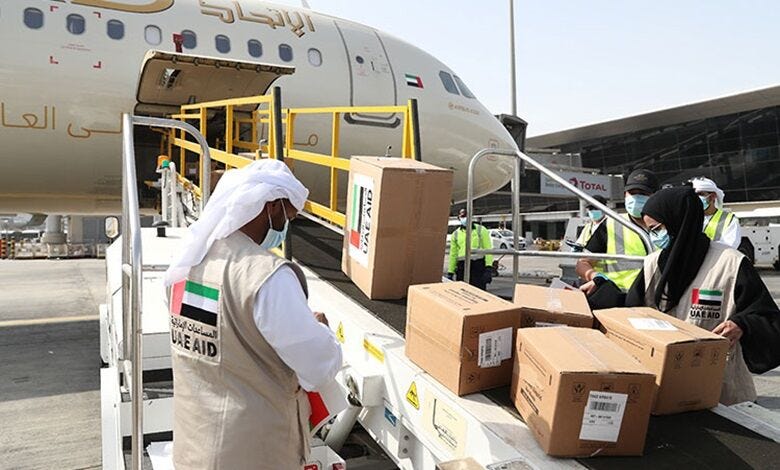UAE Sends 50 Tonnes of Food Supplies to Ukraine: Humanitarian Support ...