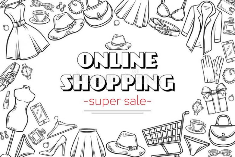 Easy Online Shopping Choose Your Product Make Payment Wait to Get It ...