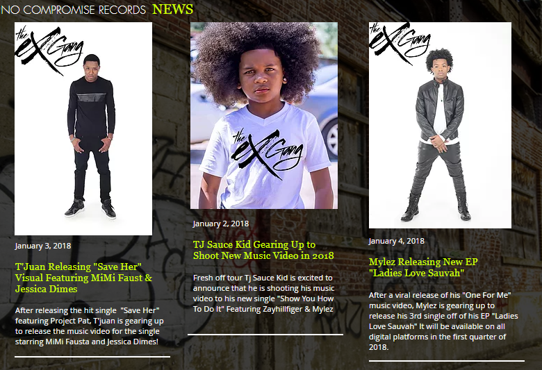 No Compromise Records Presents “The eXgang” | by Hip Hop News: TL Beats ...