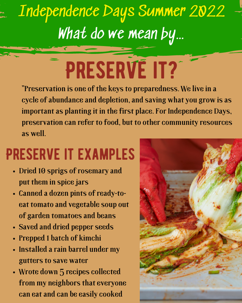 Independence Days: Preserve Something | by Shaunta Grimes | Adapting in ...