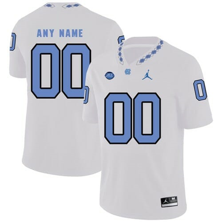 Custom UNC Jersey White College Football | by Mayratimes | Oct, 2024 ...