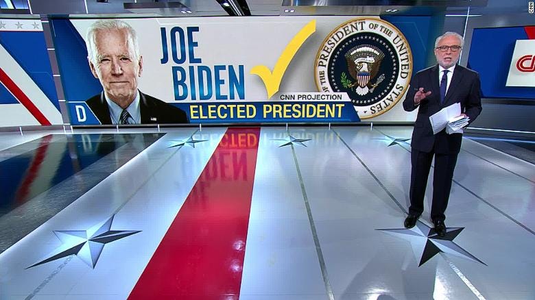 The U.S. has a new President.. Joe Biden has been elected President of ...
