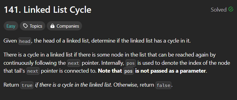 Linked List Cycle141 Leetcode Introduction Cyclic Linked Lists Are