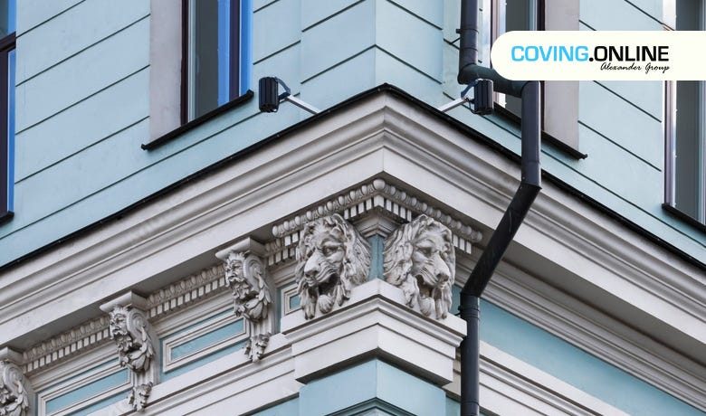 The cornice of a Building - Coving Online - Medium