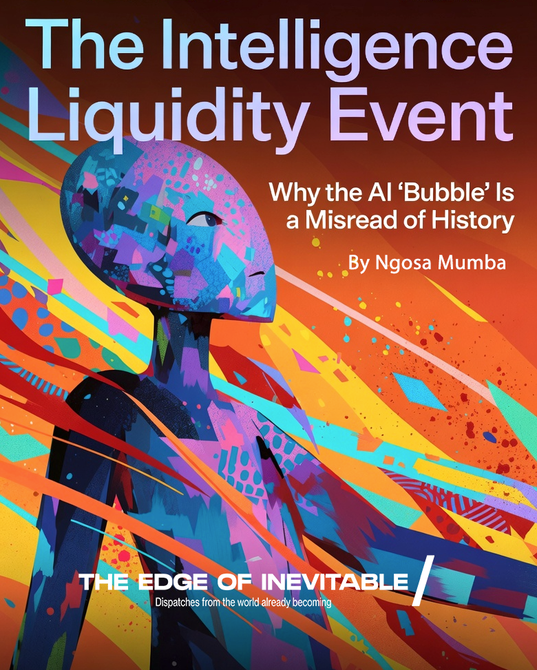The Intelligence Liquidity Event. Why the AI ‘Bubble’ Is a Misread of ...