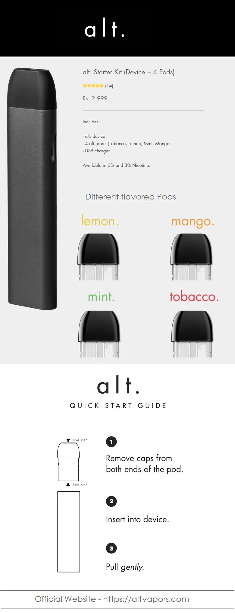 alt. Vapors — Getting Started. Best Vapes Shop in India | by Alt ...
