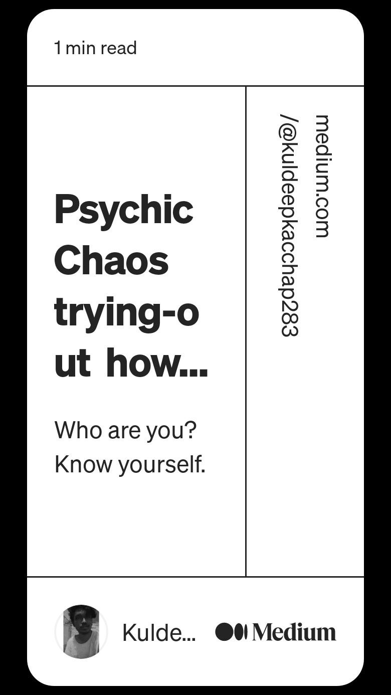 Psychic Chaos trying-out how much strongest faith you have ? How much ...