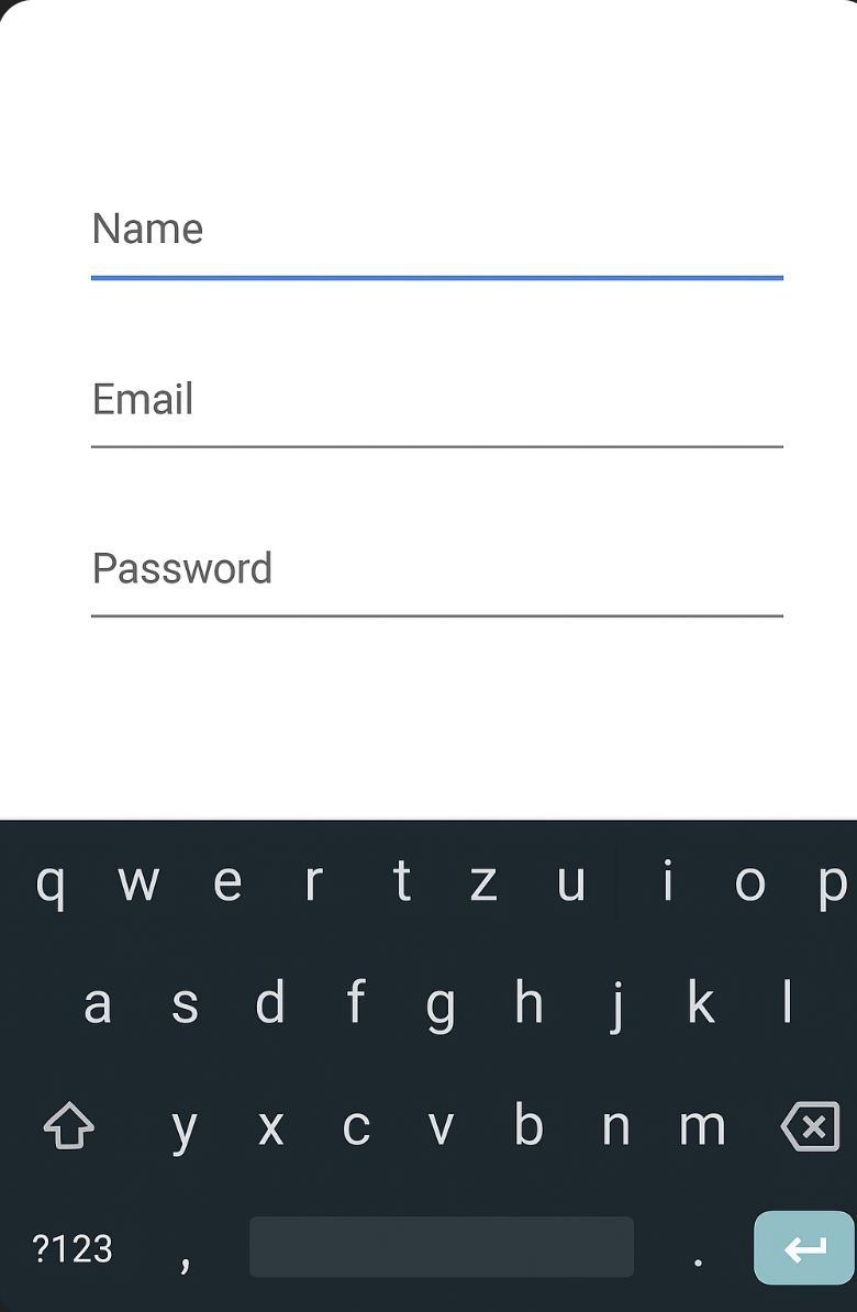 How to Automatically Move Focus to the Next TextField in Jetpack Compose | by Sandeep Kella ...