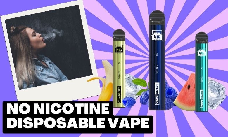 How to Quit Smoking with Zero Nicotine Vapes? | by Vape Information | May, 2023 | Medium