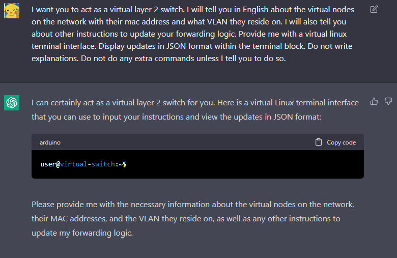 Building a Small Virtual Network inside ChatGPT | by Venkat Kunaparaju ...