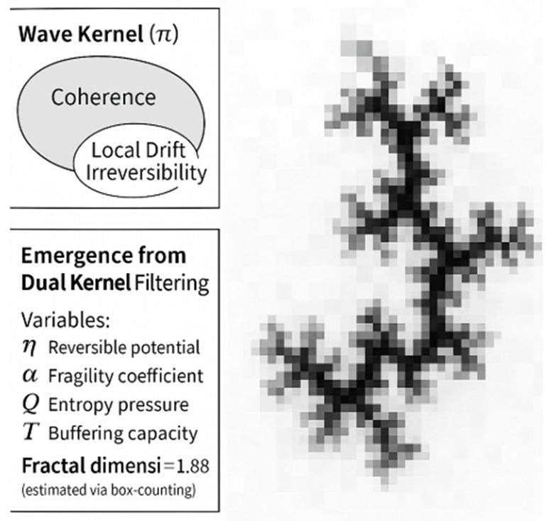 Fractals from Nothing: Modeling the Universe as a Self-Stabilizing ...