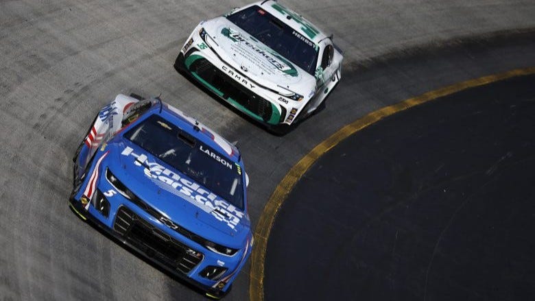 Bristol Blowout! Kyle Larson Dominates with Cup win, Xfinity Win, and ...