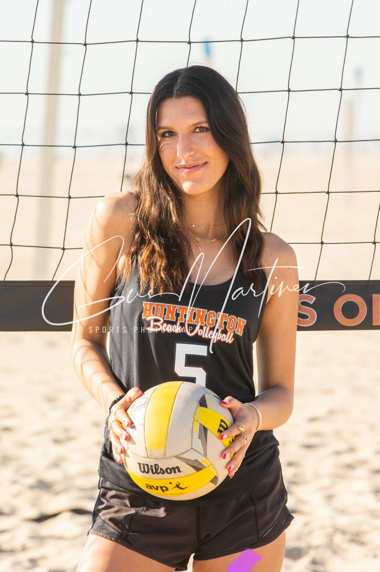 Varsity Beach Volleyball - Kaia Callahan - Medium