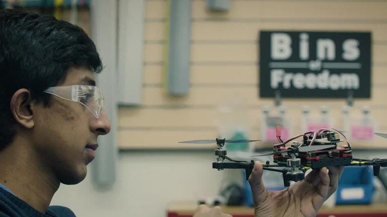 Student Designs Drone To Go Where Human Cannot | by DEEP AERO DRONES ...