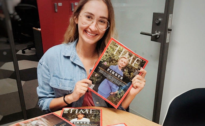 Ela fotografou capas da Time [matéria] | by Gesiele Lordes | Medium
