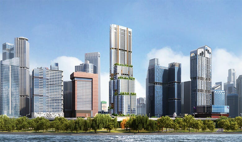 SOM UNVEILS DESIGN FOR ALIBABA-BACKED TOWER SET TO BE SINGAPORE’S ...