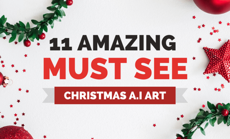11 Must See Amazing Christmas A.I Art Generated Images | by House of ...