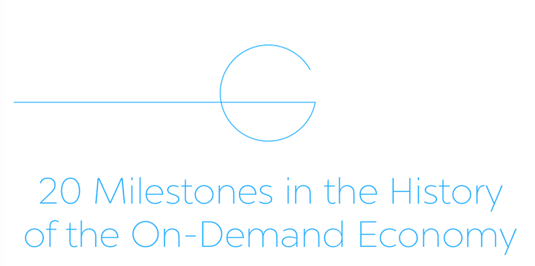 The on-demand economy is defined as the economic activity created by ...