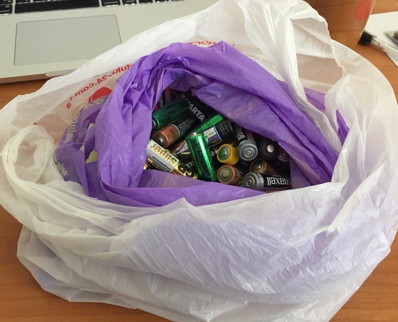 A funny way to recycle dead batteries (part 1) | by Yuriy Skvortsov ...