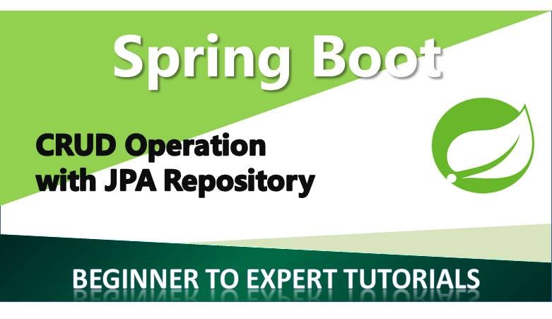 Spring Boot Ile Crud Crud Create Read Update Delete By Yasin 4929