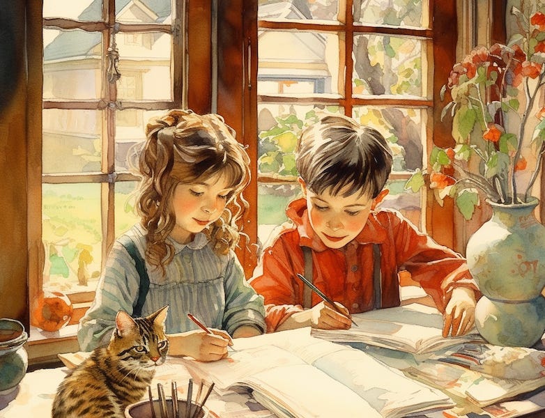 15 Free Printable Creative Writing Lessons for Children | by P. Bear ...