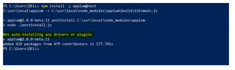 Appium 2 0 Beta Install And Driver Cli By Mugilank Medium