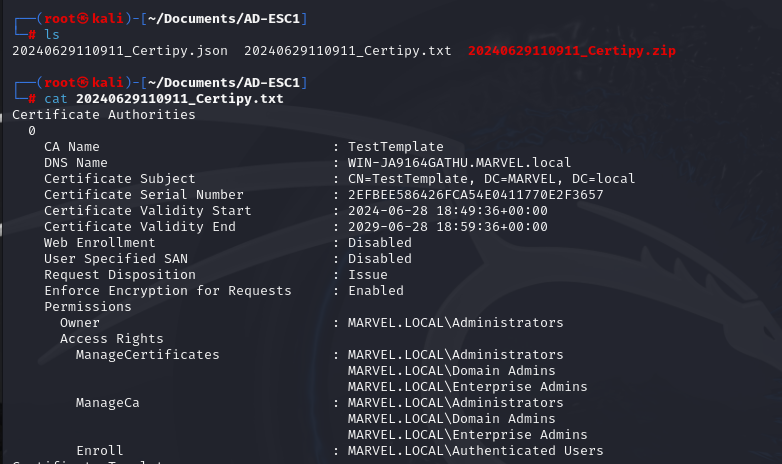Exploiting Vulnerable Active Directory Certificate Template: ESC1 | by gokalperol | Medium