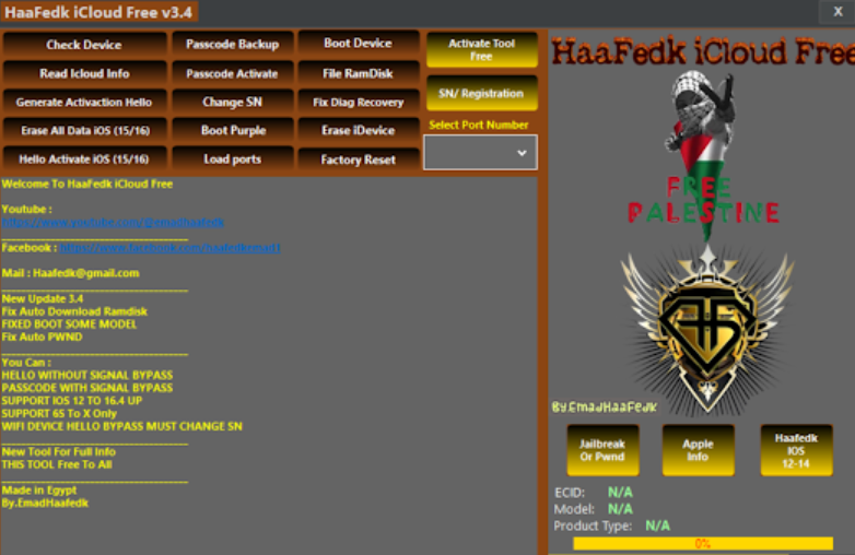 HaaFedk iCloud Tool v3.4. Features OF HaaFedk iCloud Tool v3.2 | by ...