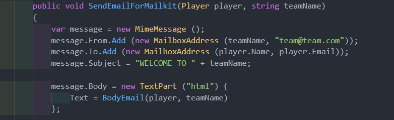 Implement an send emails service with Mailkit and SmtpClient. | by Agustinafassina | Medium