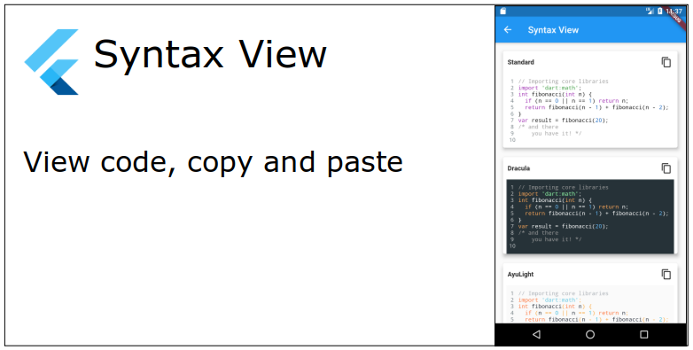 Flutter Widgets Explorer: The Syntax View - Lim Chee Kin - Medium