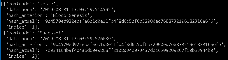 Criando uma mini-blockchain com python | by Vitor Alves | Medium
