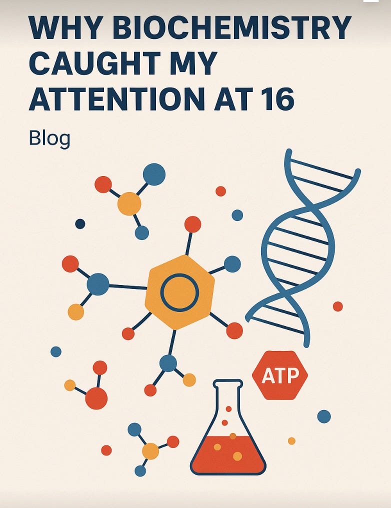 Why Biochemistry Caught My Attention at 16 | by Sia Chhaparia | Medium