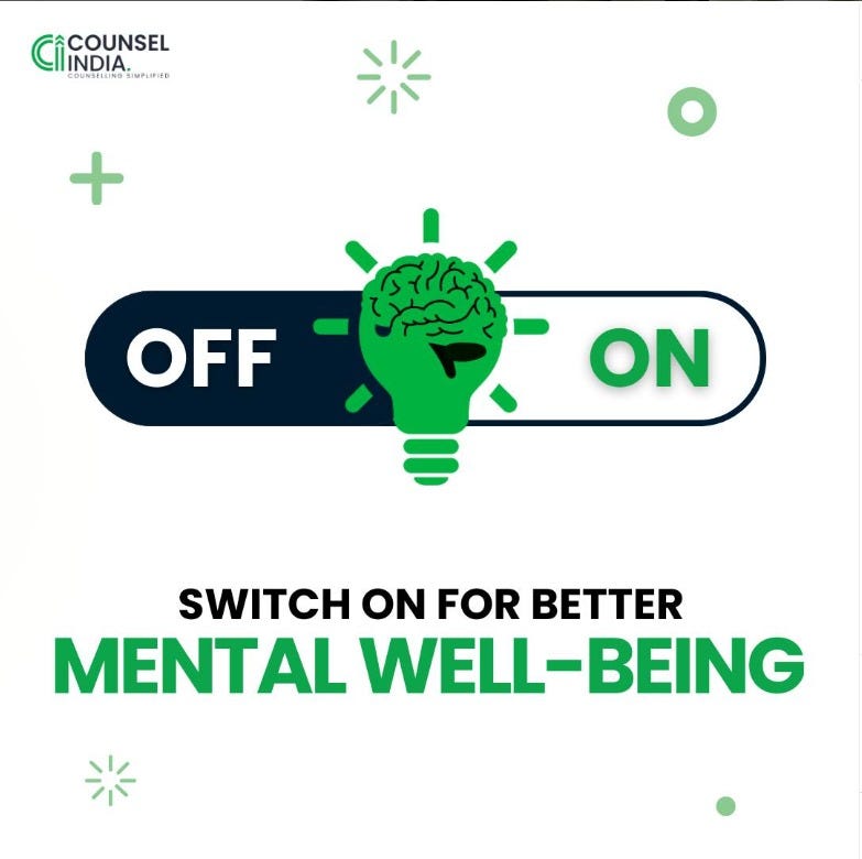 Flip the Switch to Better Mental Wellbeing! - Counsel India - Medium
