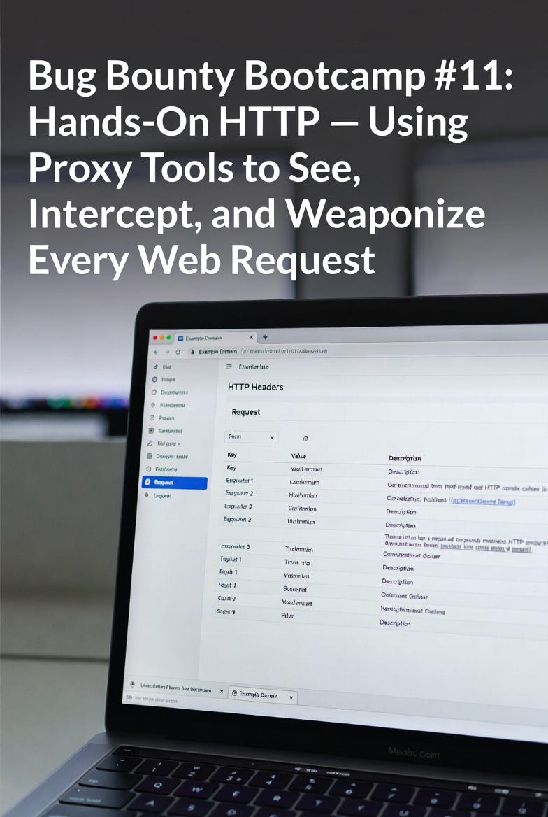 “Bug Bounty Bootcamp #11: Hands-On HTTP — Using Proxy Tools to See ...