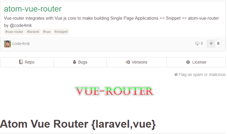 Atom-vue-router snippet .. Vue router is helpful for creating a… | by Mostafa Kamal | Hello ...