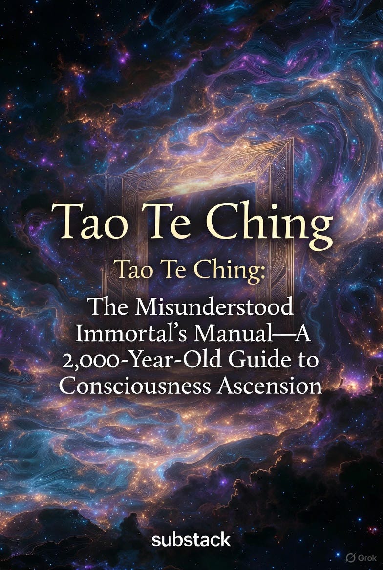 Tao Te Ching: The Misunderstood Immortal’s Manual,A 2,000-Year-Old ...