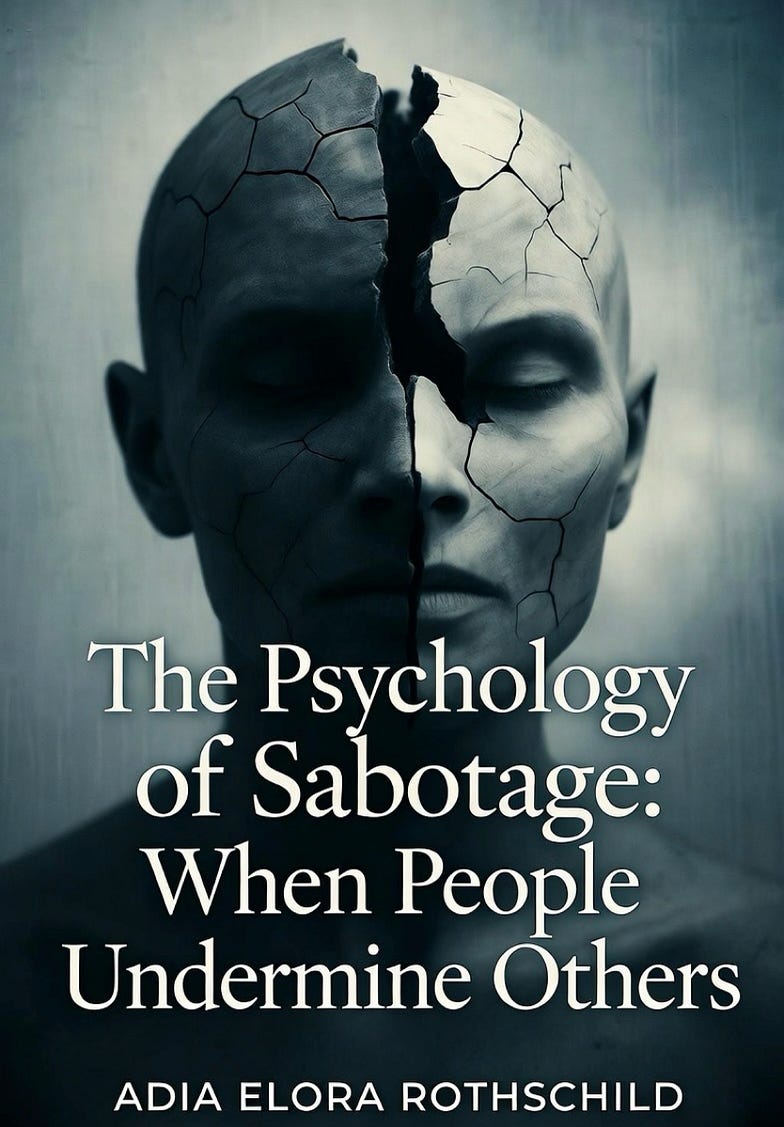 The Psychology of Sabotage: When People Undermine Others | by Adia ...