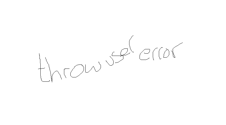 throwusererror