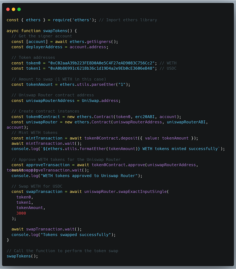 Learn How to integrate UniswapV3 into your smart contracts.