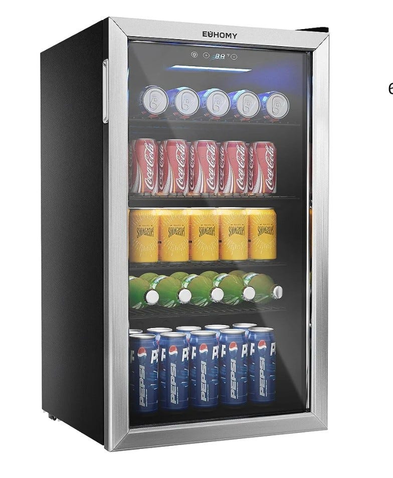 #1 Best Seller EUHOMY Beverage Refrigerator and Cooler mini bar | by ...
