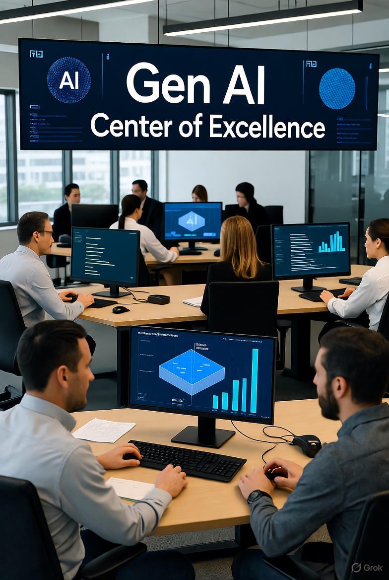 Why Your Company Needs a Gen AI Center of Excellence (And How to Build ...
