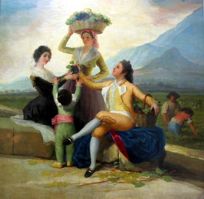 La Vendimia de Goya, un Brindis a la Belleza y el Vino | by José ...
