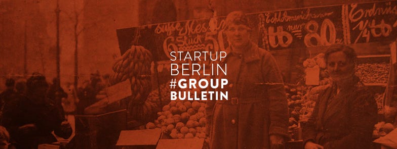 Startup Berlin Group Bulletin Nov/19 | by StartupBerlin.co | Startup ...