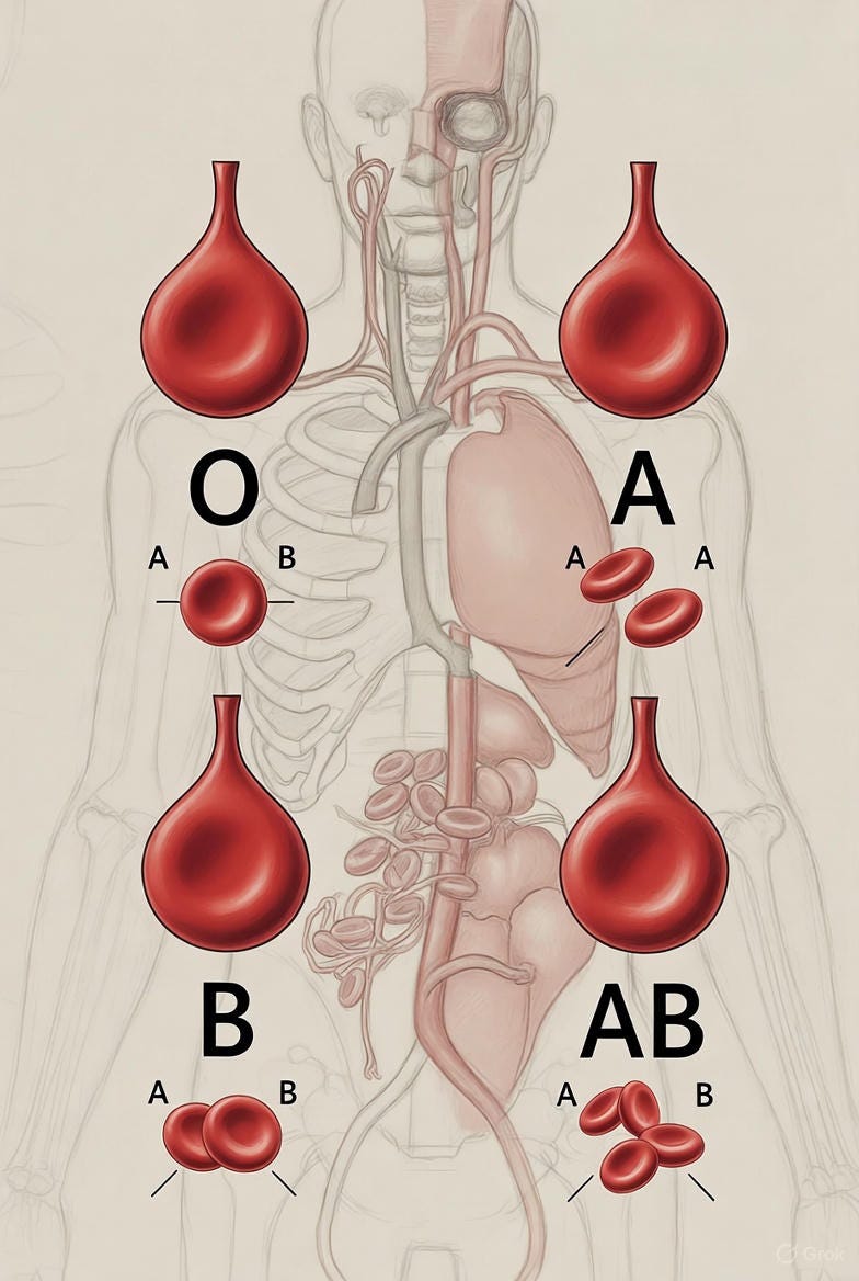 The Blood Types: A Breakdown by Population Percentages | by gab1930s ...