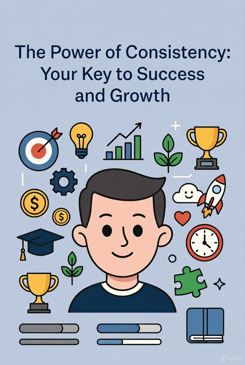 The Power of Consistency: Your Key to Success and Growth | by Rose ...